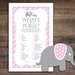 Instant Download Pink Elephant Baby Shower Games, What's in Your Purse ...
