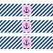 Instant Download Pink Nautical Bottle Labels, Printable Nautical Water ...