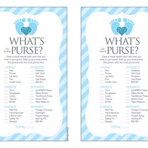 Instant Download Footprint Baby Shower Games Baby Feet - Etsy