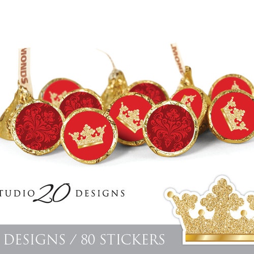 Instant Download Royal Red Prince or Princess Baby Shower Gift - Etsy