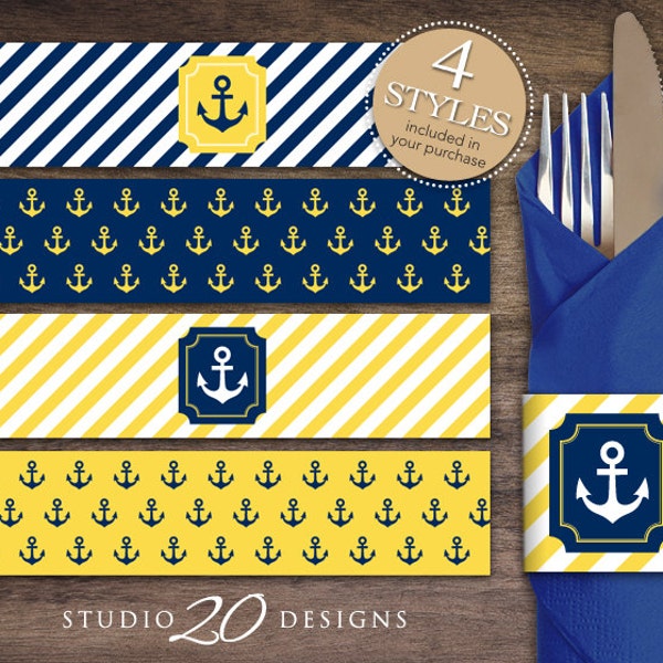 Yellow Nautical - Etsy
