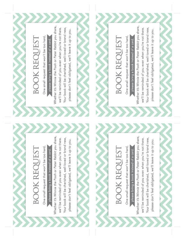 Instant Download Mint Chevron Book Request Mint Green Book in - Etsy