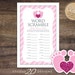 Instant Download Footprint Word Scramble Baby Shower Game - Etsy