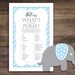 Instant Download Blue Elephant Baby Shower Games for Boy, What's in ...