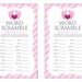 Instant Download Footprint Word Scramble Baby Shower Game - Etsy