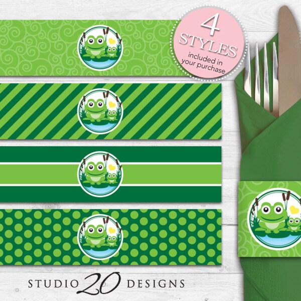 Frog Napkin Rings - Etsy
