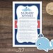 Instant Download Whale Nursery Rhyme Quiz, Whale Nursery Rhymes Game ...
