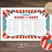 Instant Download Vintage Big Top Circus Name That Baby Game, Printable ...