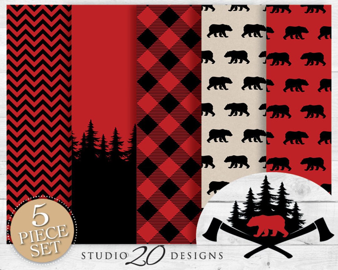 60% OFF! Instant Download Buffalo Plaid Digital Paper, Printable 12x12 ...