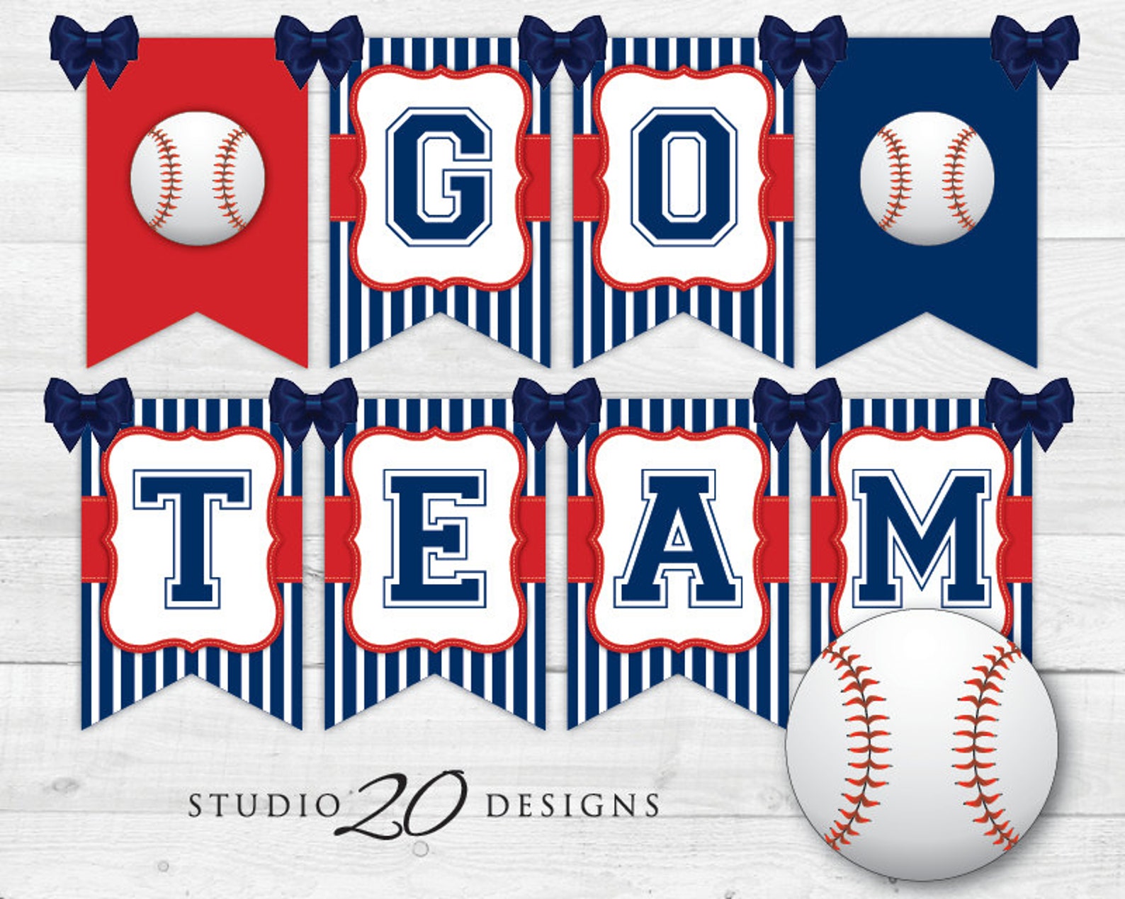 Instant Download Baseball Baby Shower Banner Baseball Bunting - Etsy