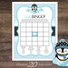 Instant Download Penguin Baby Shower Bingo Game, Winter Baby Shower ...