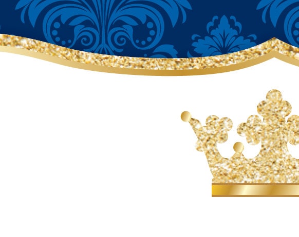 Instant Download Royal Blue Food Labels DIY Editable Food | Etsy