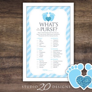 Instant Download Footprint Baby Shower Games Baby Feet - Etsy