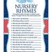 Instant Download Whale Nursery Rhyme Quiz, Whale Nursery Rhymes Game ...
