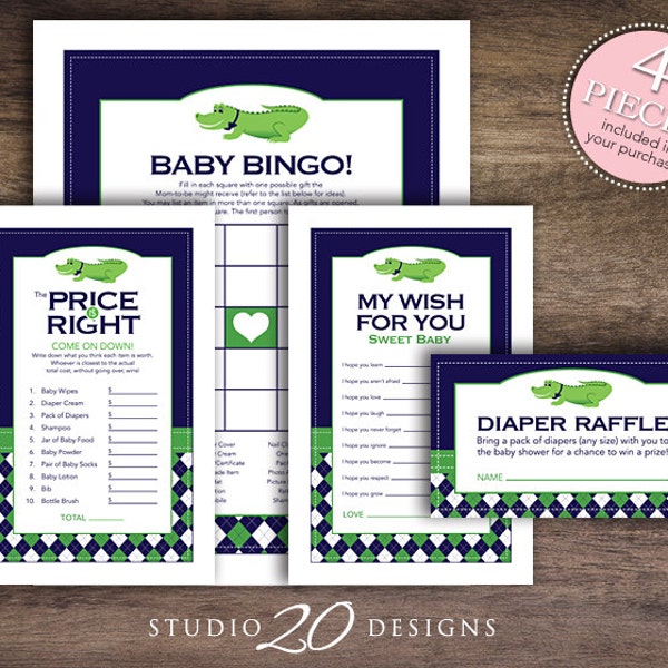 Alligator Shower - Etsy