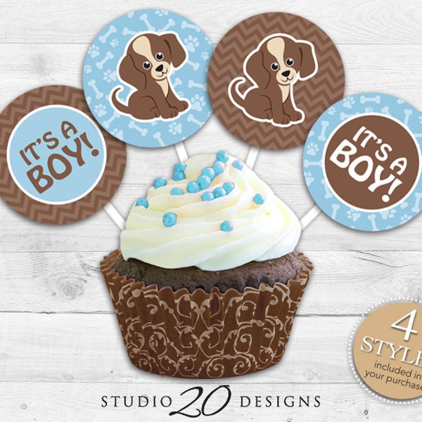 Chevron Cupcake - Etsy