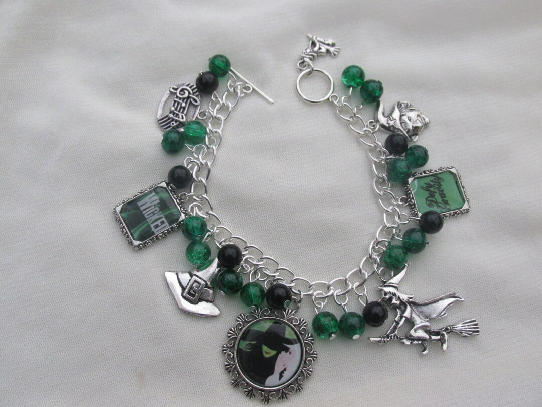 Wicked the Musical Charms Bracelet - Etsy