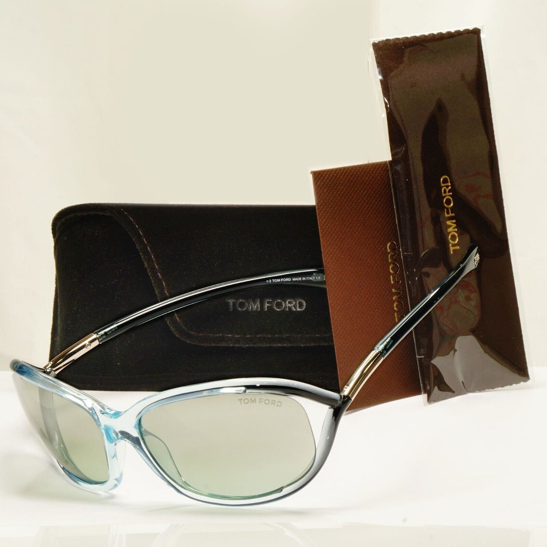 Tom Ford Jennifer Sunglasses Womens Designer Ice Blue Grey Etsy