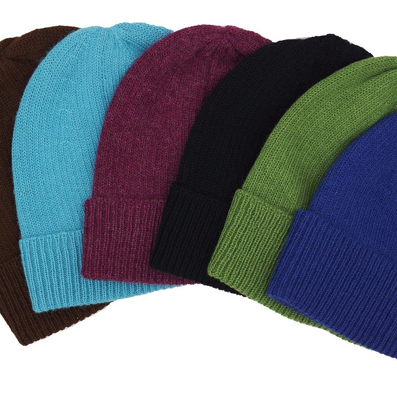 Chocolate Wool Beanie - Etsy