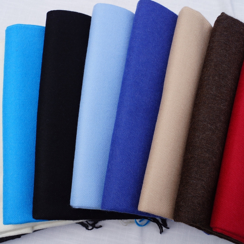 Alpaca Red Throw - Etsy