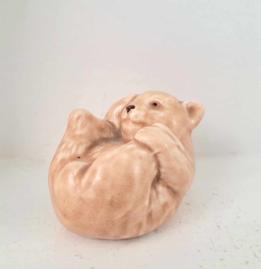 Sylvac Bear Ceramic Pottery Vintage Figurine Made in England 1521 - Etsy