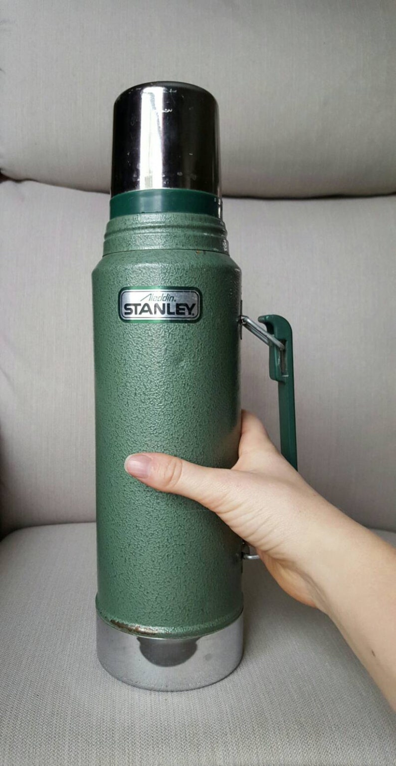 Aladdin Stanley Thermos Vintage 1990s A 944DH Industrial Metal | Etsy