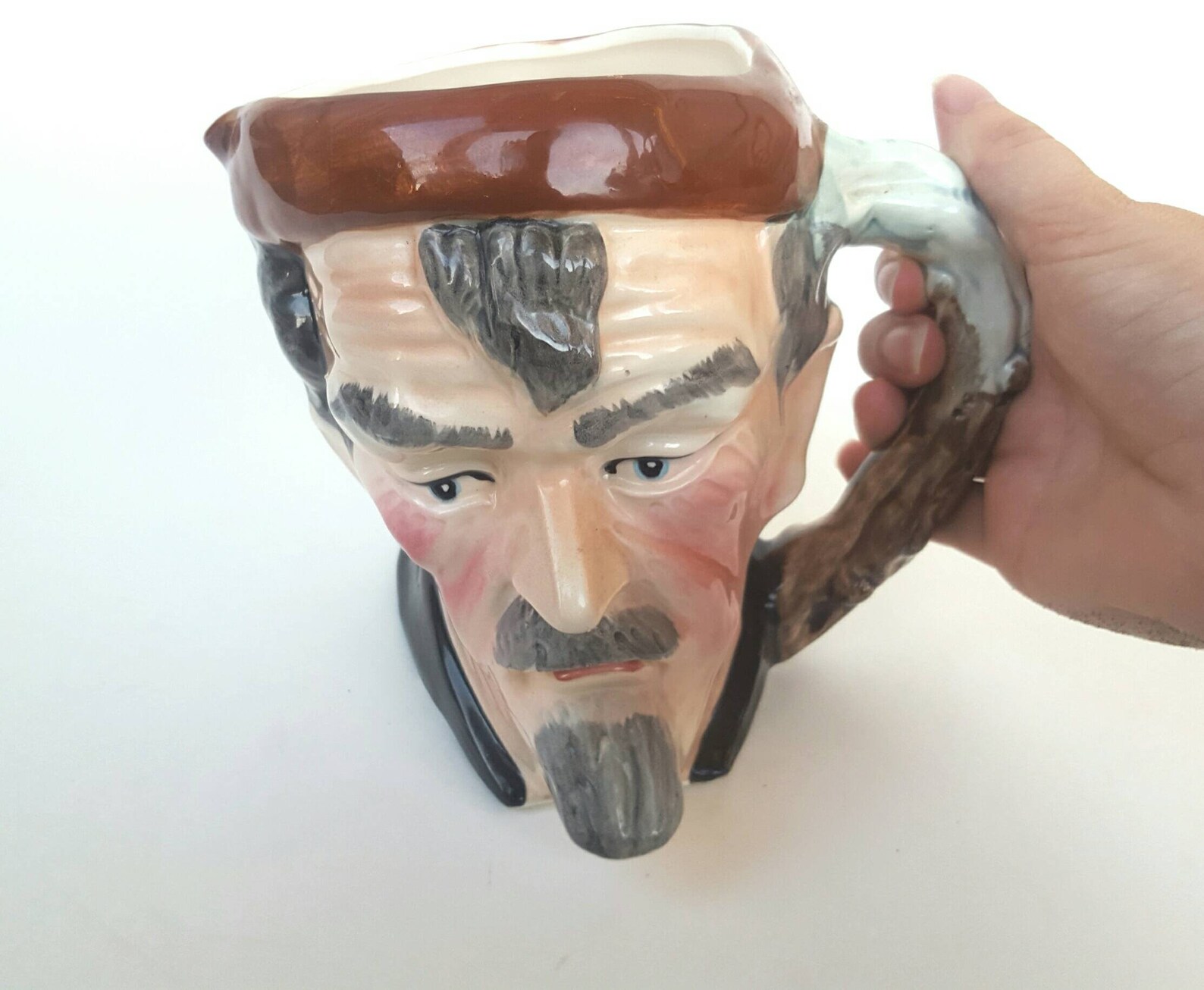 Toby Jug Pitcher Face Mug Man Character Cup Artmark | Etsy