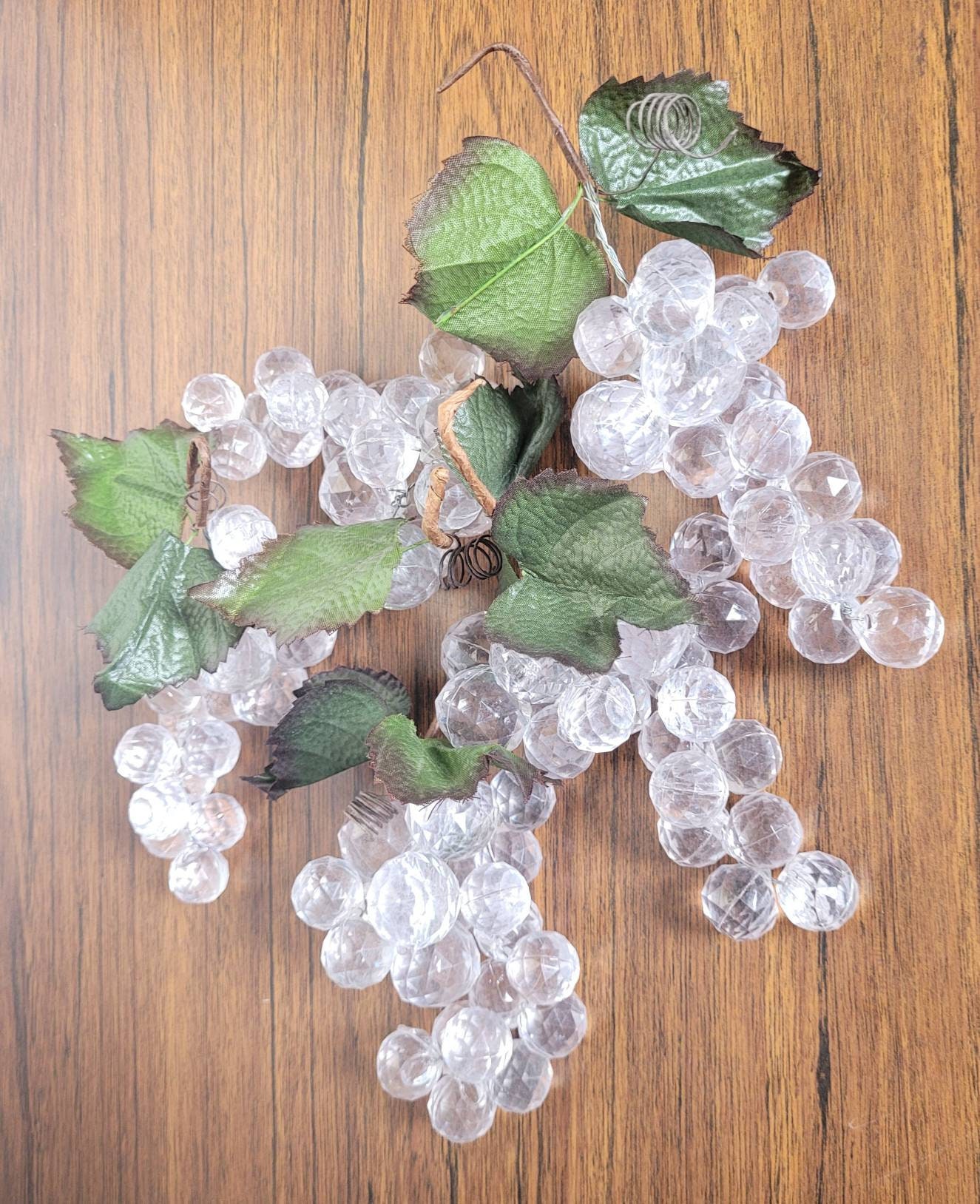 Glass Bead Grape Clusters