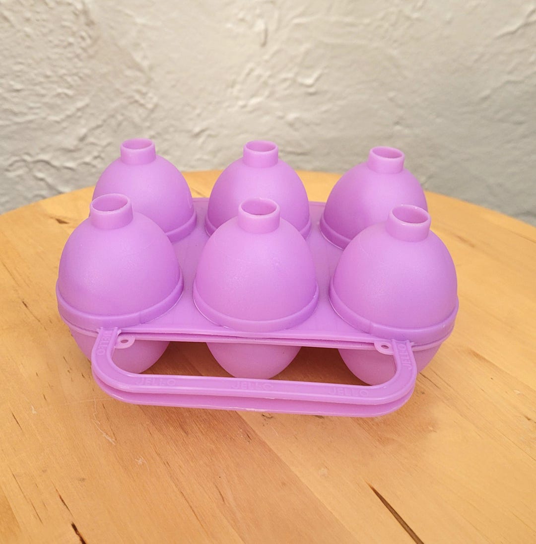 Vintage Jell-o Egg Jigglers Mold Purple Plastic Jello Form Jello ...
