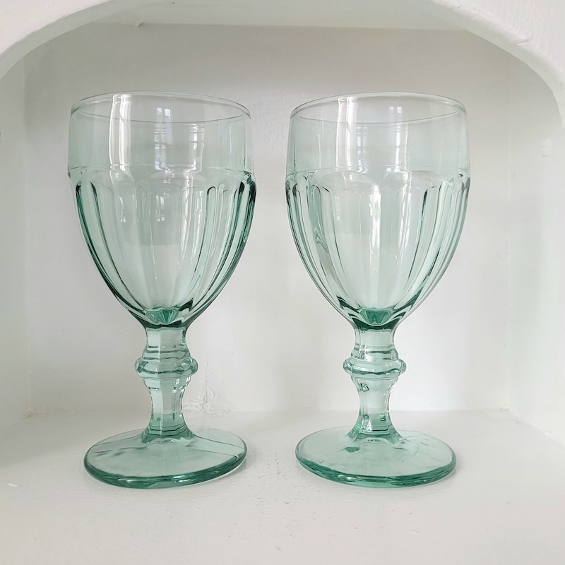 Green Glassware - Etsy