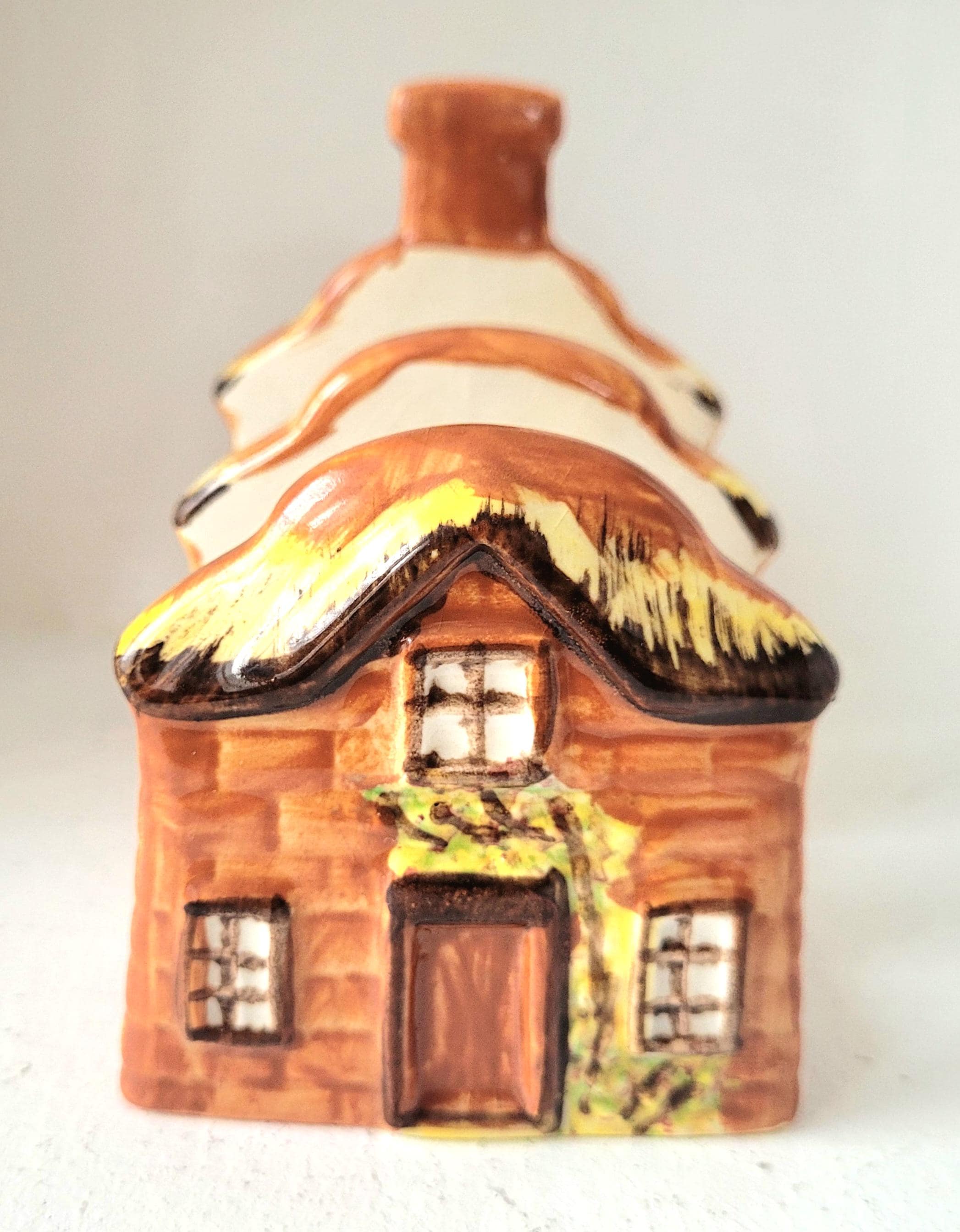 Vintage Ye Olde Cottage Price Bros Salt Pepper Shakers Mustard Jar 4 ...