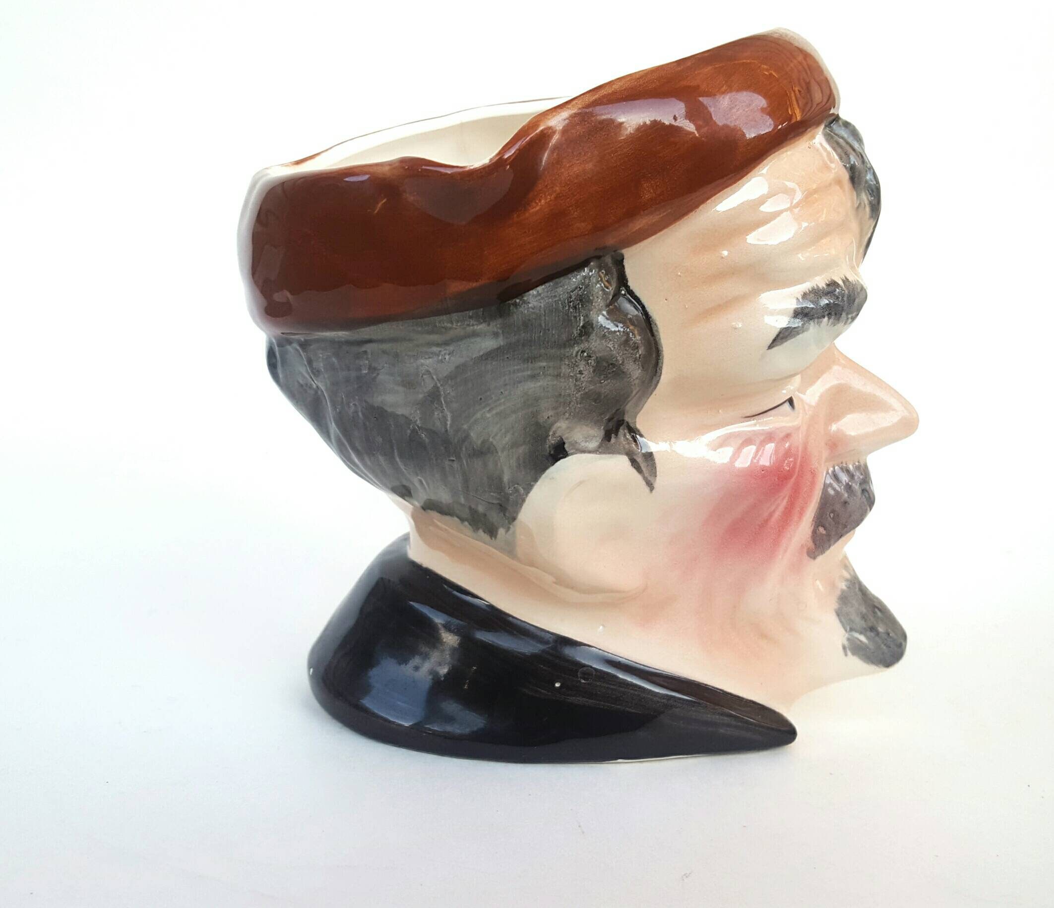 Toby Jug Pitcher Face Mug Man Character Cup Artmark | Etsy