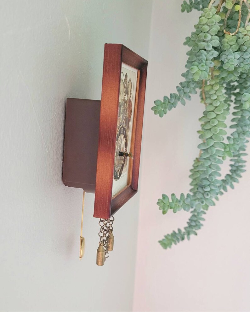 Mini Hummel Clock Works Miniature Wall Windup Clock Made in - Etsy