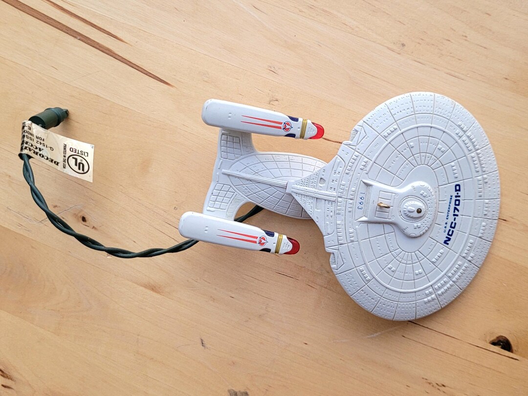 U.S.S. Enterprise Star Trek Ship Hallmark 1993 the Next Generation ...