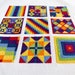 Rainbow Cross Stitch Blocks 2 Pattern PDF Download - Etsy