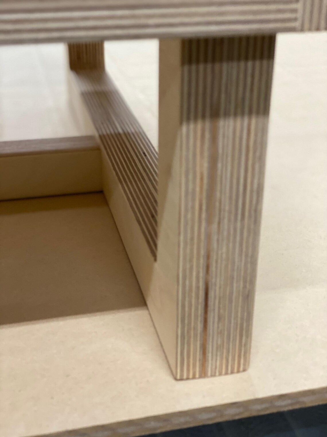 Baltic Brich Plywood - HPL Laminate Nightstand - Plywood - End Table - Furniture - Bedroom ...