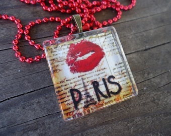 Paris Pendant | Etsy