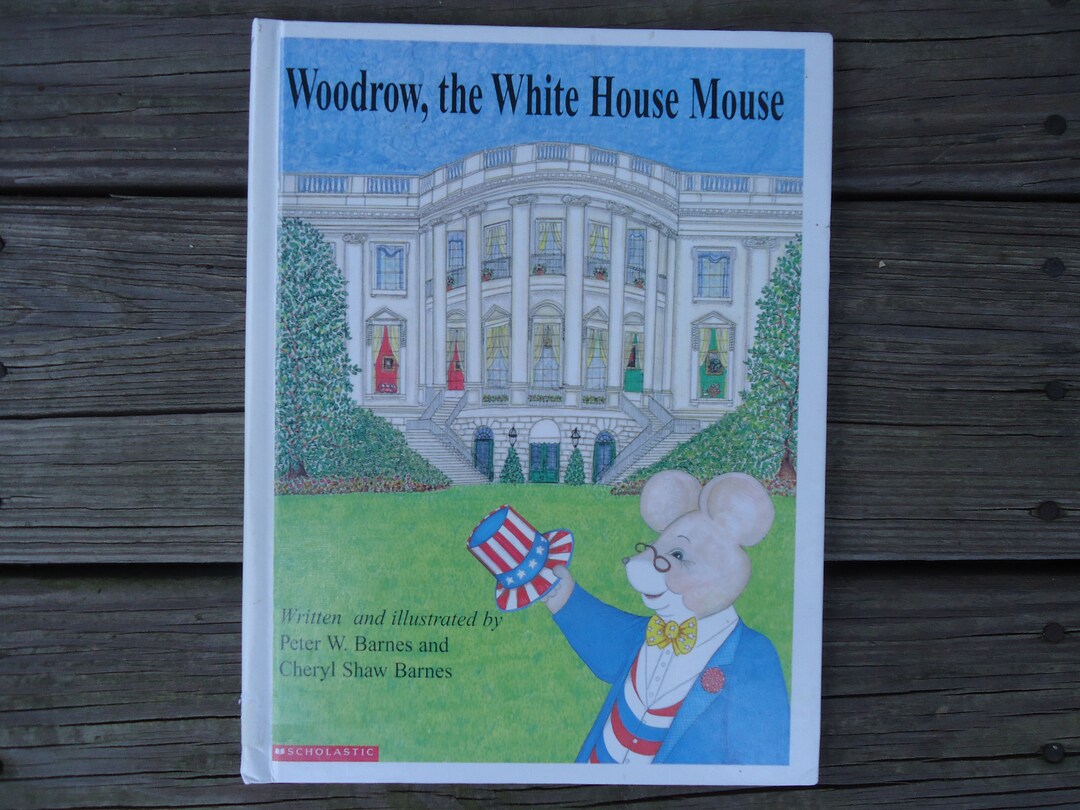 Woodrow the White House Mouse Book - Etsy UK