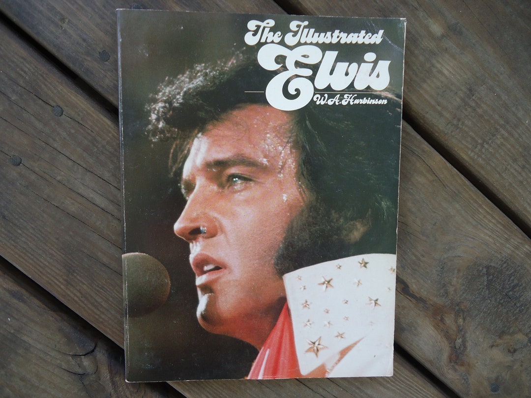 The Illustrated Elvis Book 1976 - Etsy