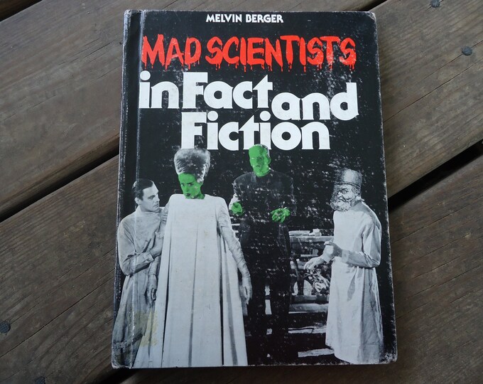Mad Scienctists in Fact and Fiction Book - Etsy