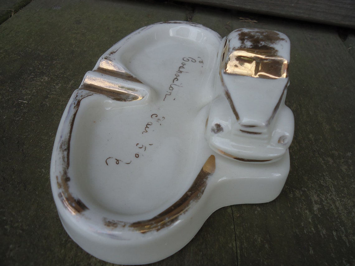 Vintage Automobile Ashtray | Etsy