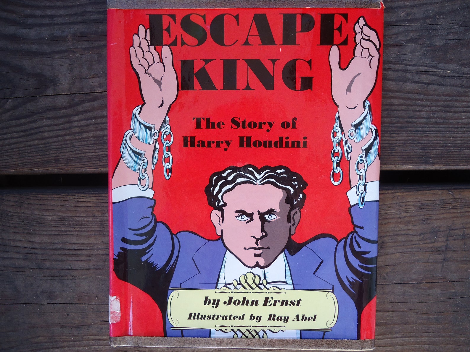 Escape King the Story of Harry Houdini Book - Etsy