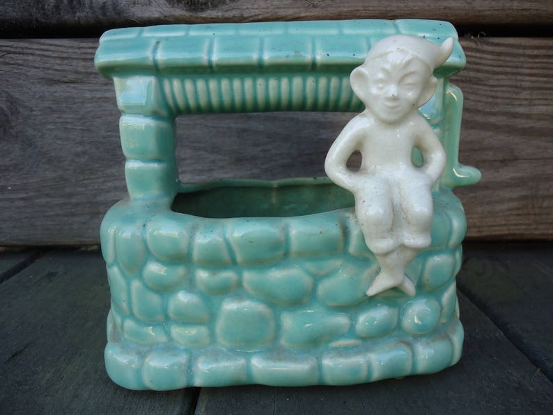 Elf Planter Cameron Pottery | Etsy