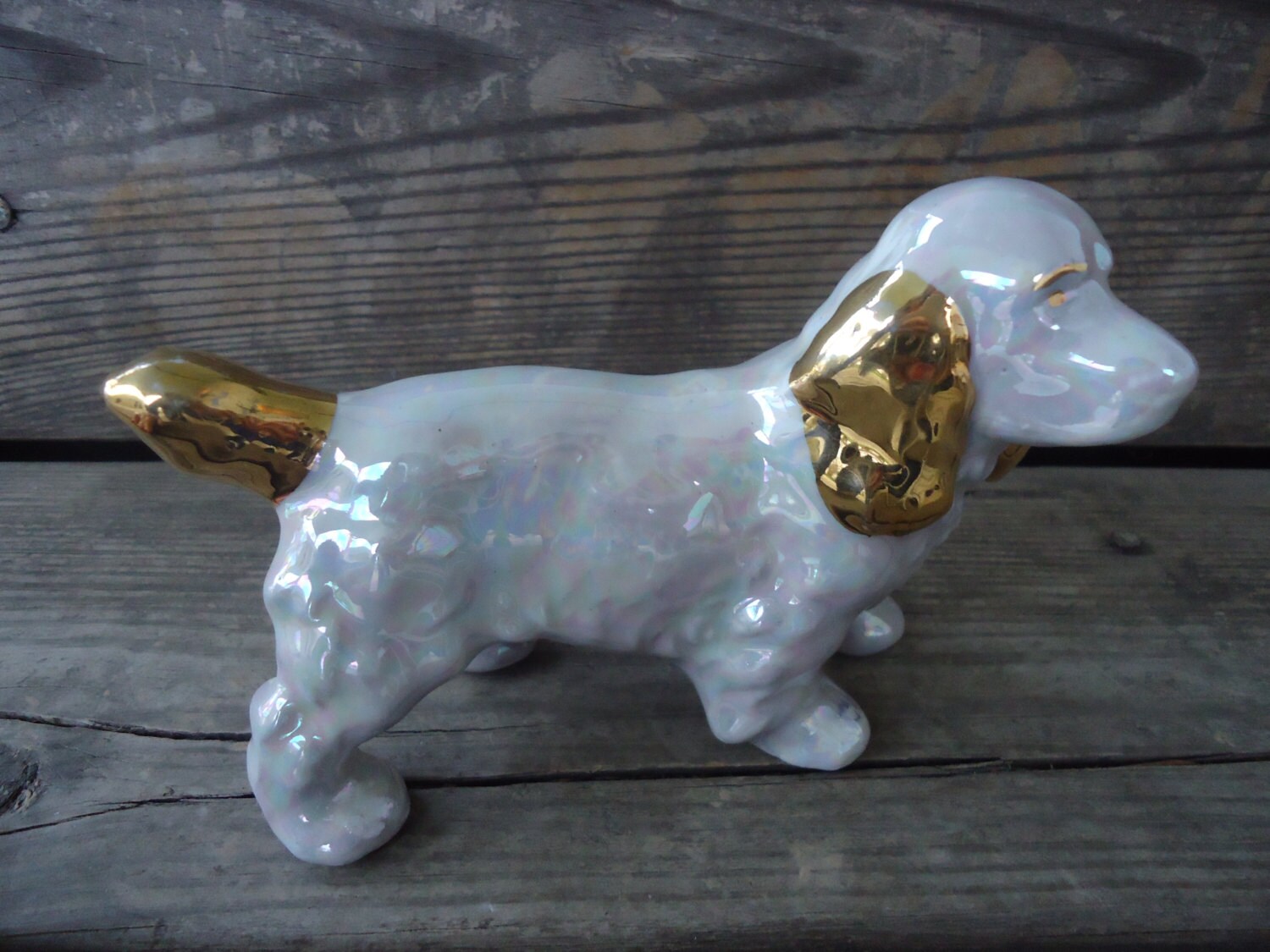 Spaniel Dog Figurine - Etsy