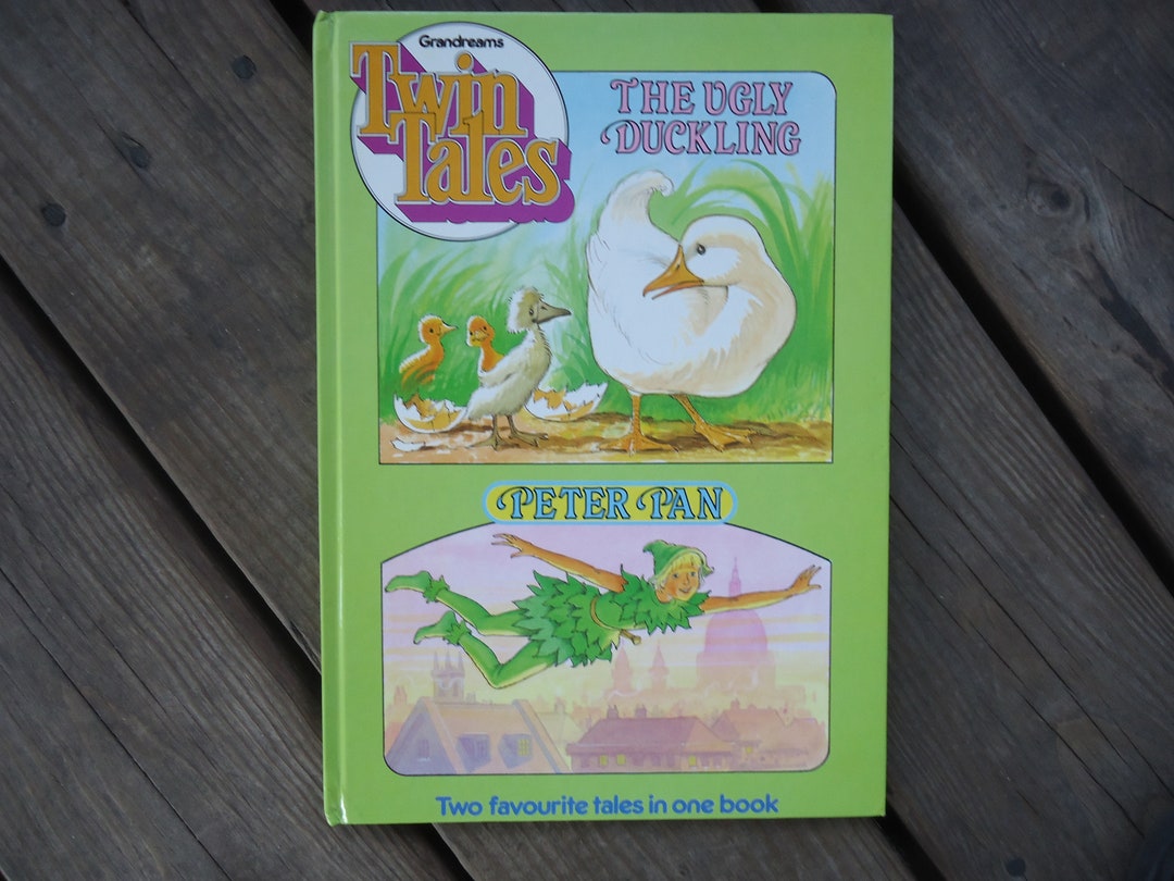 Ugly Duckling and Peter Pan Book - Etsy