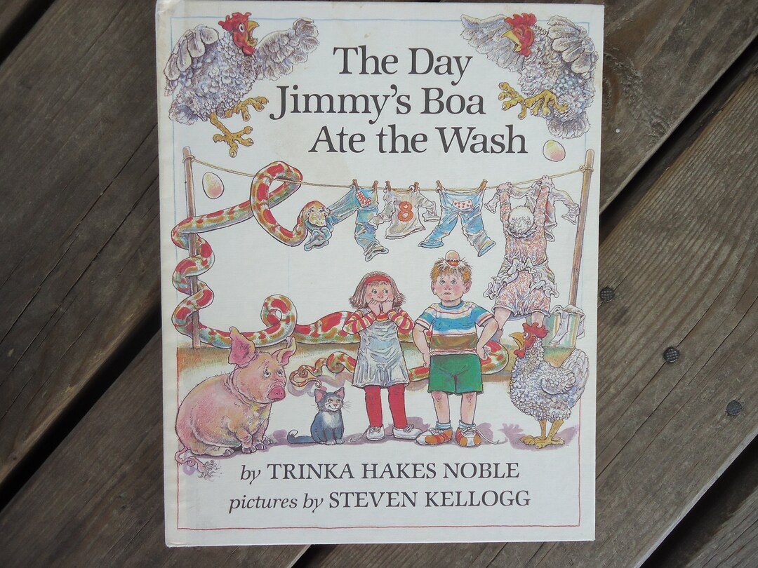 The Day Jimmy's Boa Ate the Wash Book - Etsy.de