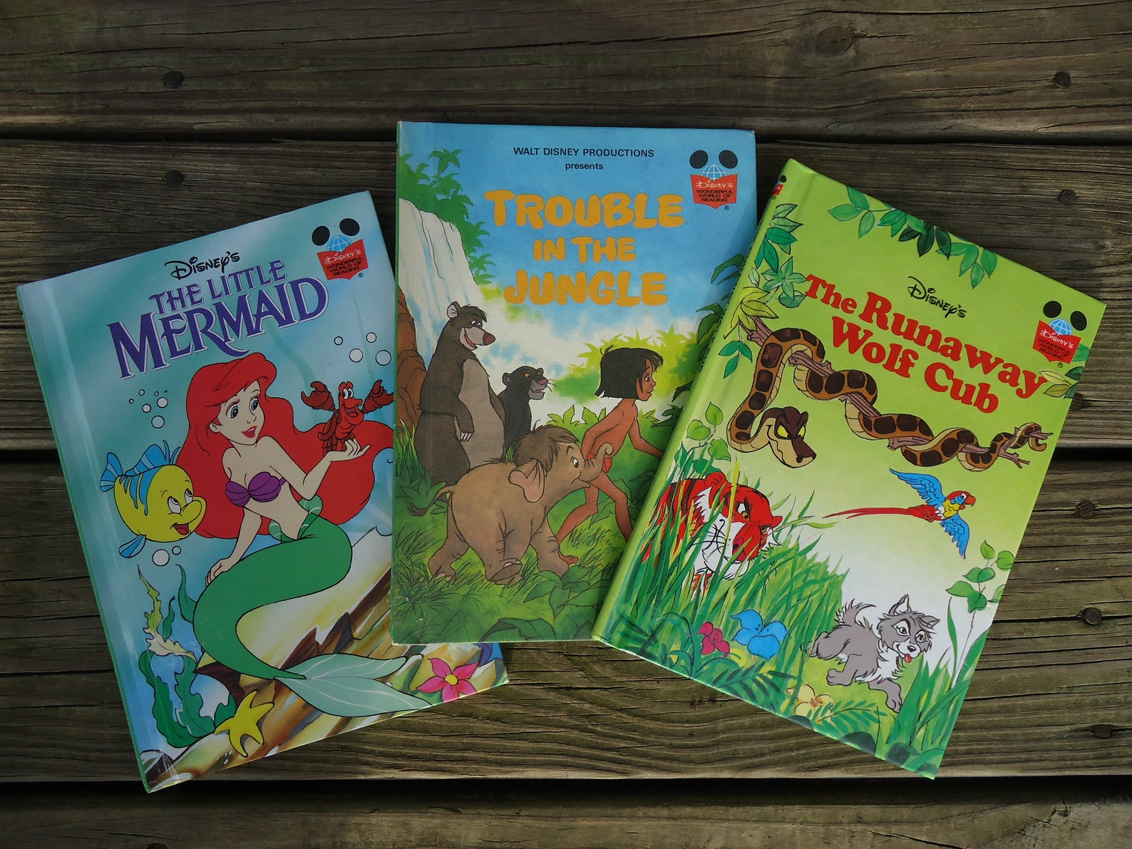 Disney Children's Books set of 3 - Etsy
