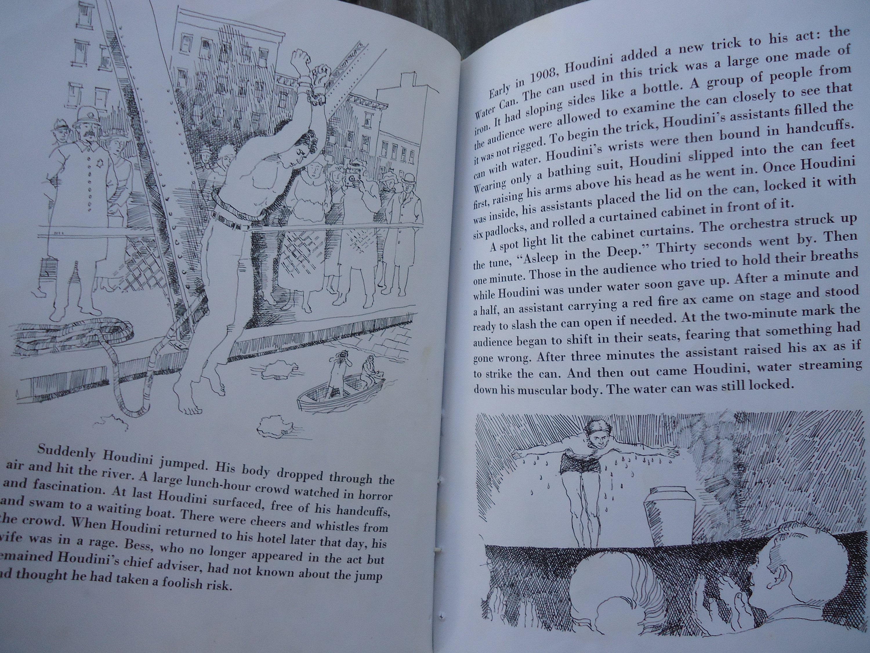 Escape King the Story of Harry Houdini Book - Etsy