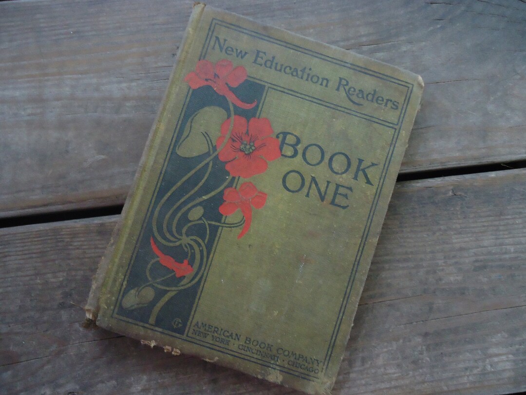 New Education Readers Book 1900 - Etsy