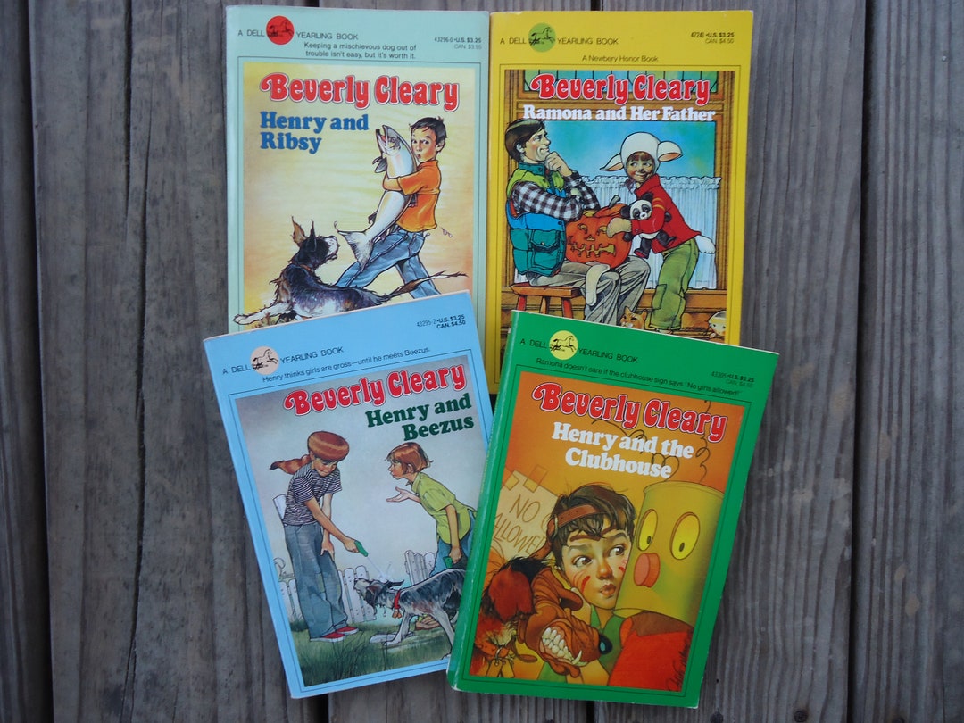Beverly Cleary Books Set Of 4 Etsy